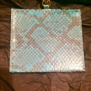 Versace | Bags | Gianni Versace Embellished Python Clutch Bag | Poshmark